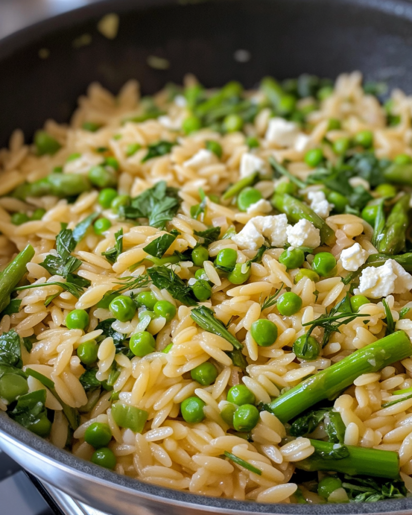 Lemony Orzo with Spring Vegetables Recipe: A Must-Try Delight!