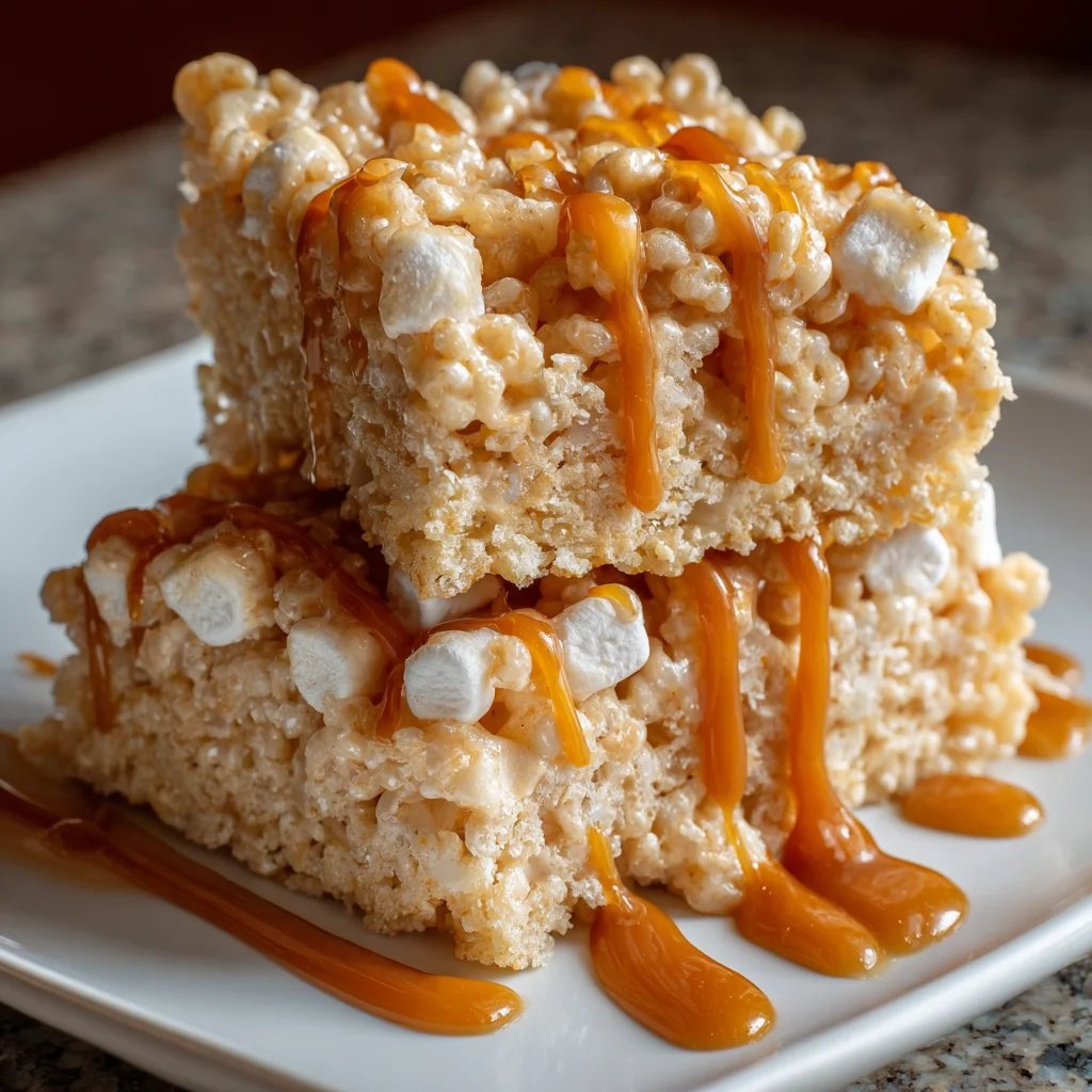Salted Caramel Rice Krispie Treats You'll Crave Today - Dishes Tasty ...