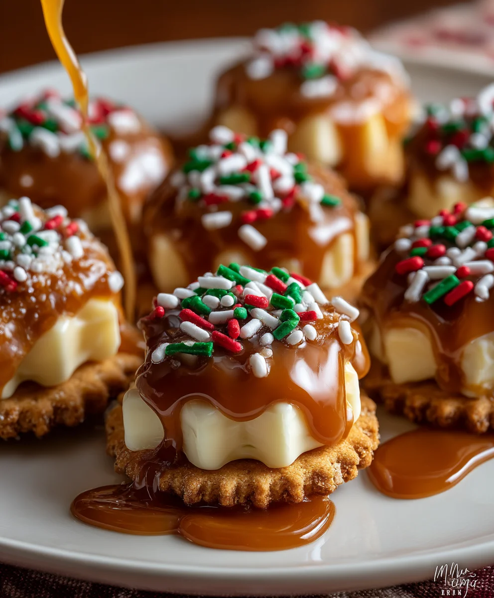 Caramel Ritz Cracker Christmas Cookies - Dishes Tasty | Easy ...