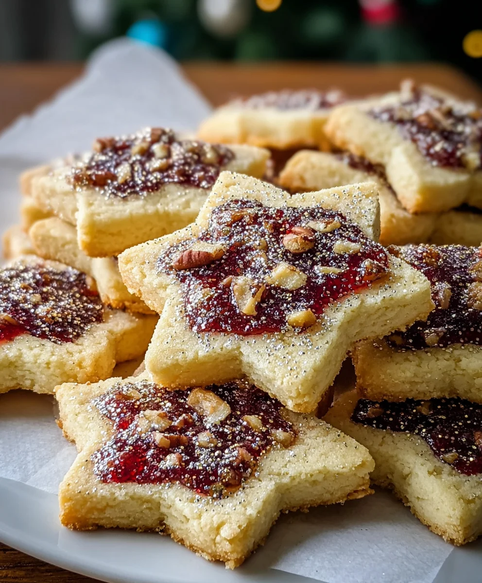 Sugar Plum Shortbread Cookies - Dishes Tasty | Easy & Delicious Recipes